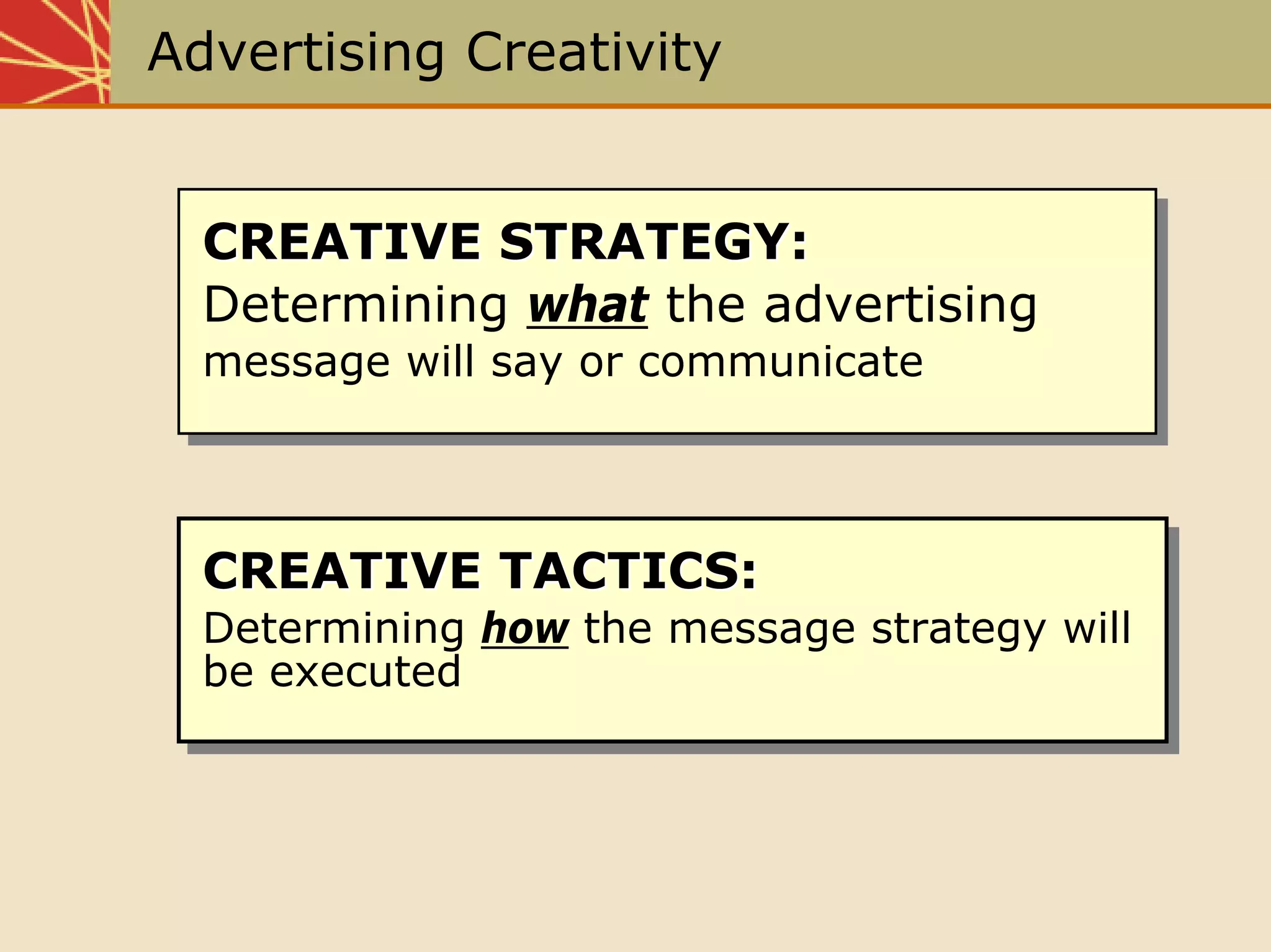 Chap08 Creative Strategy Planning And Development | PDF