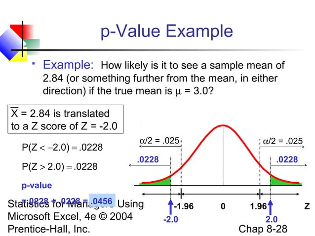 Chap08 fundamentals of hypothesis | PPT