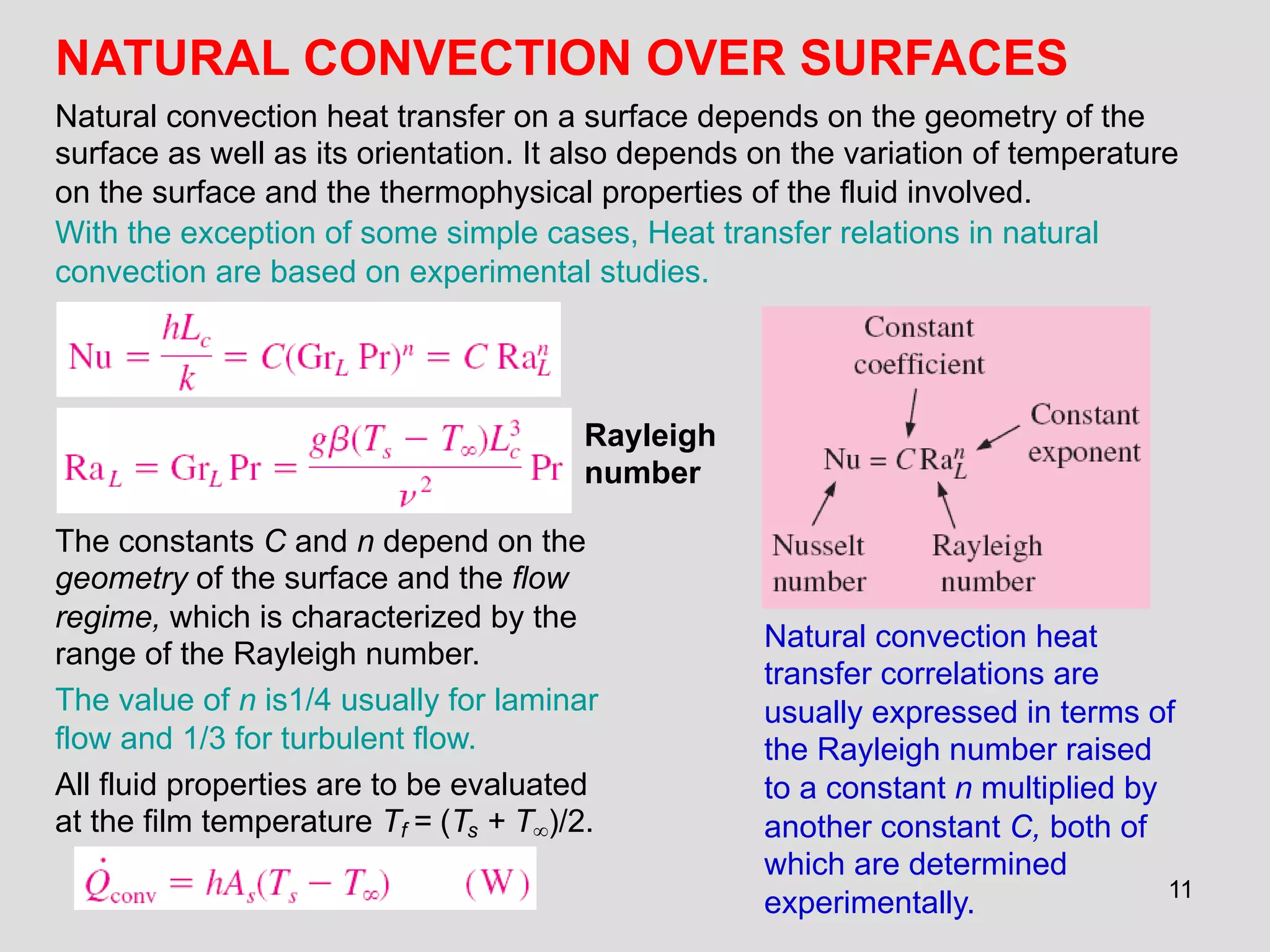 Chap09 ht 3e natural convection | PDF