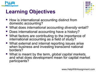 International Accounting | PPT