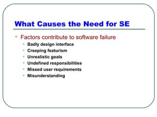 Software System Engineering - Chapter 1 | PPT