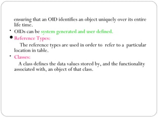 Overview of Object-Oriented Concepts Characteristics by vikas jagtap | PPT