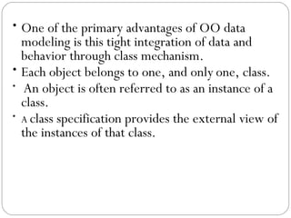 Overview of Object-Oriented Concepts Characteristics by vikas jagtap | PPT