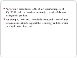 Overview of Object-Oriented Concepts Characteristics by vikas jagtap | PPT