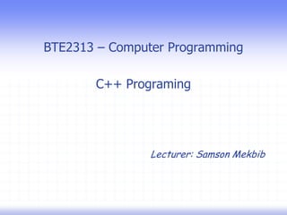 Chap 1 c++ | PDF | Computer Peripherals | Computing