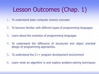 Chap 1 c++ | PDF | Computer Peripherals | Computing