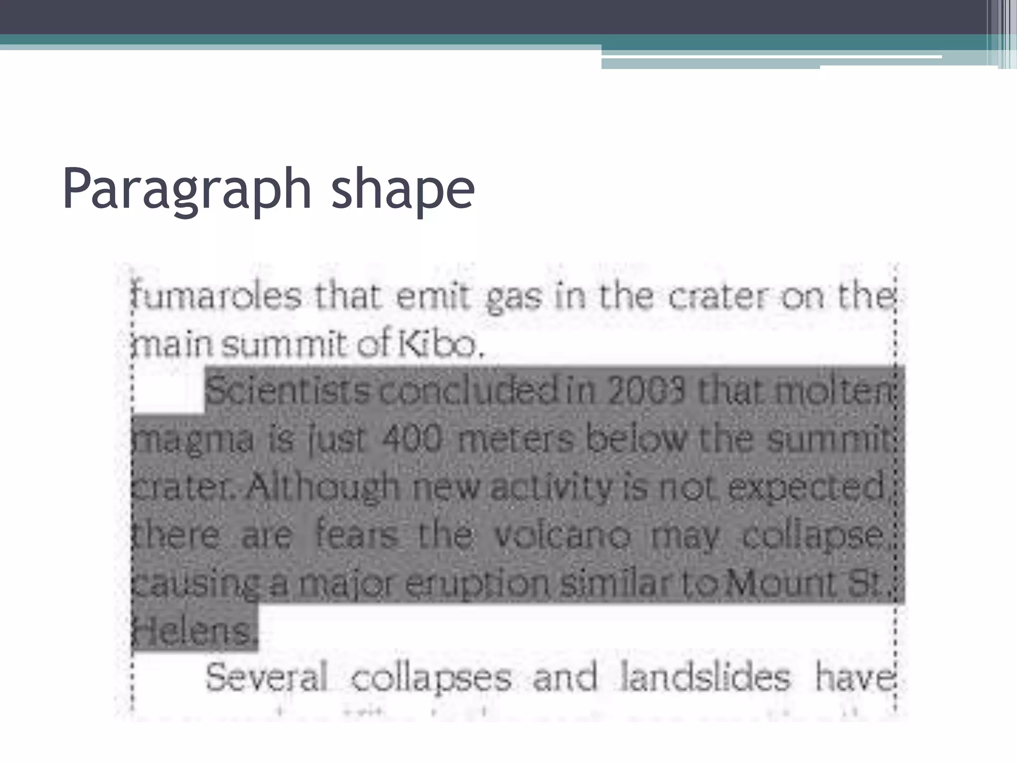 Chap1.2 paragraph organization | PPTX