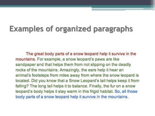 Chap1.2 paragraph organization | PPTX