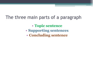 Chap1.2 paragraph organization | PPTX