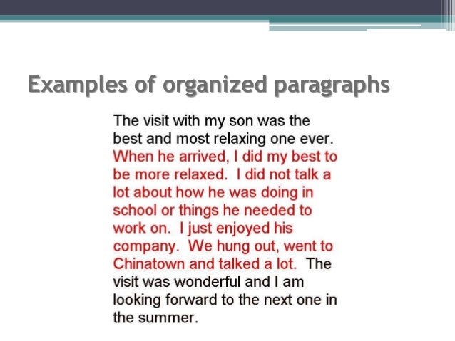 Chap1.2 paragraph organization