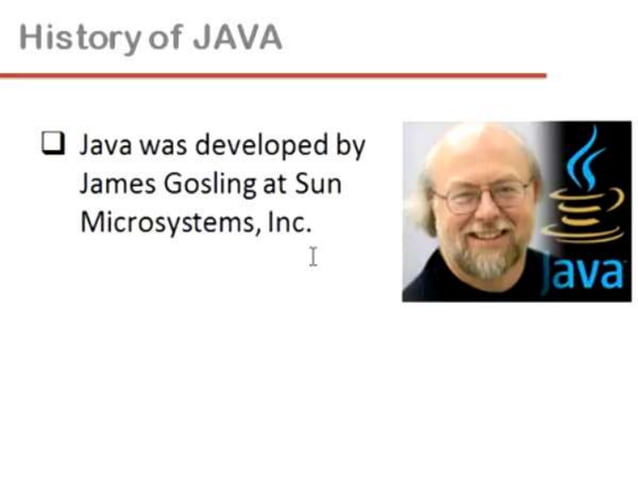 Introduction to Java | PPT | Free Download