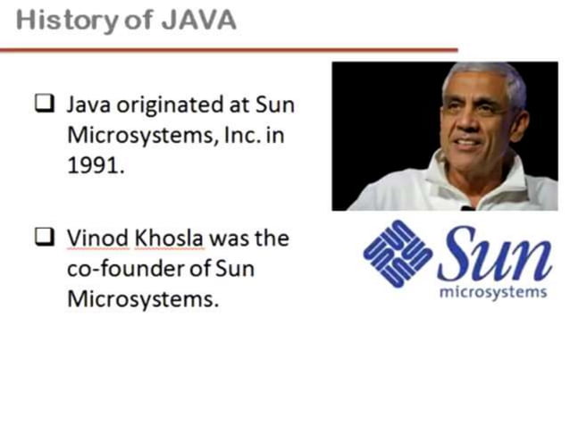 Introduction to Java | PPT | Free Download