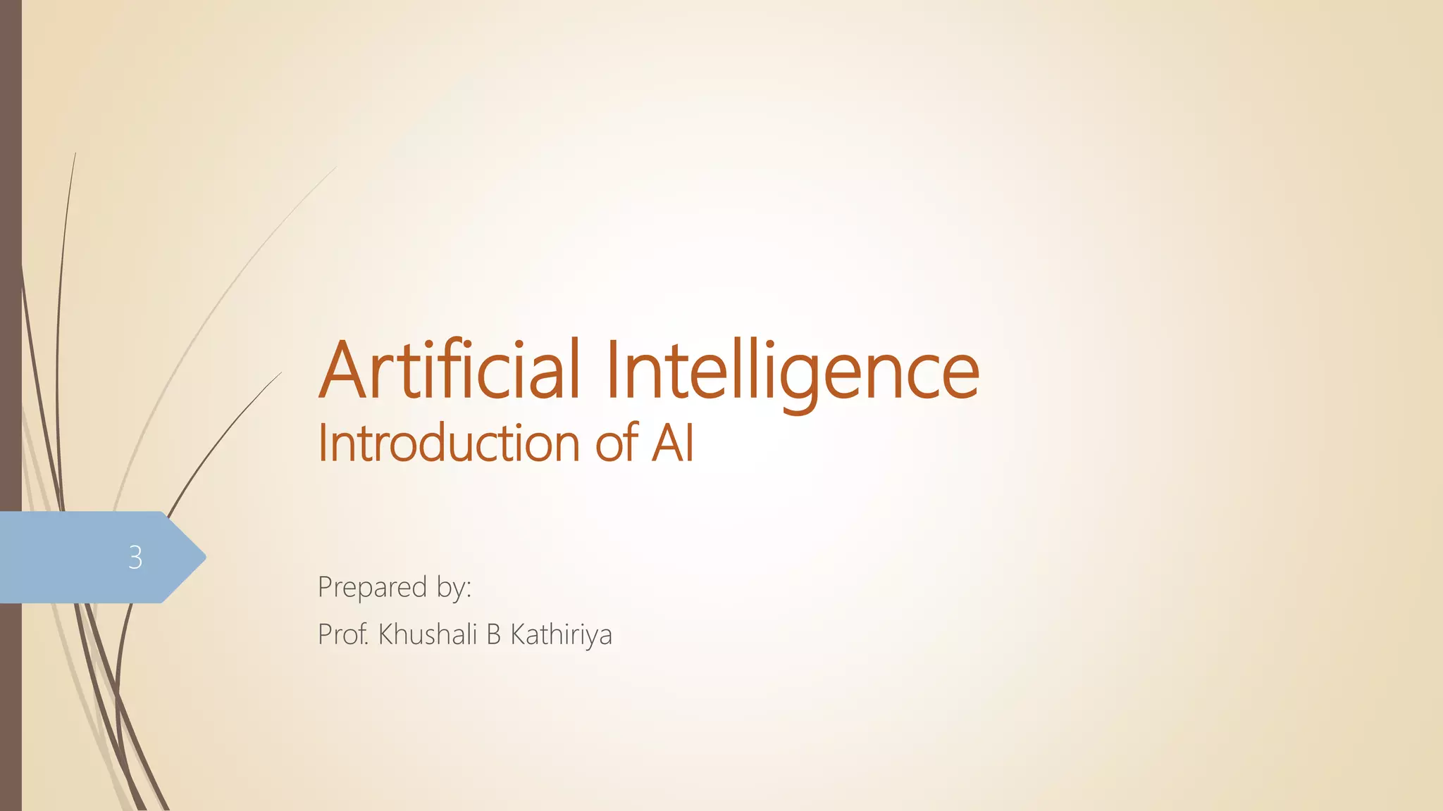 AI_1 Introduction of AI | PPTX