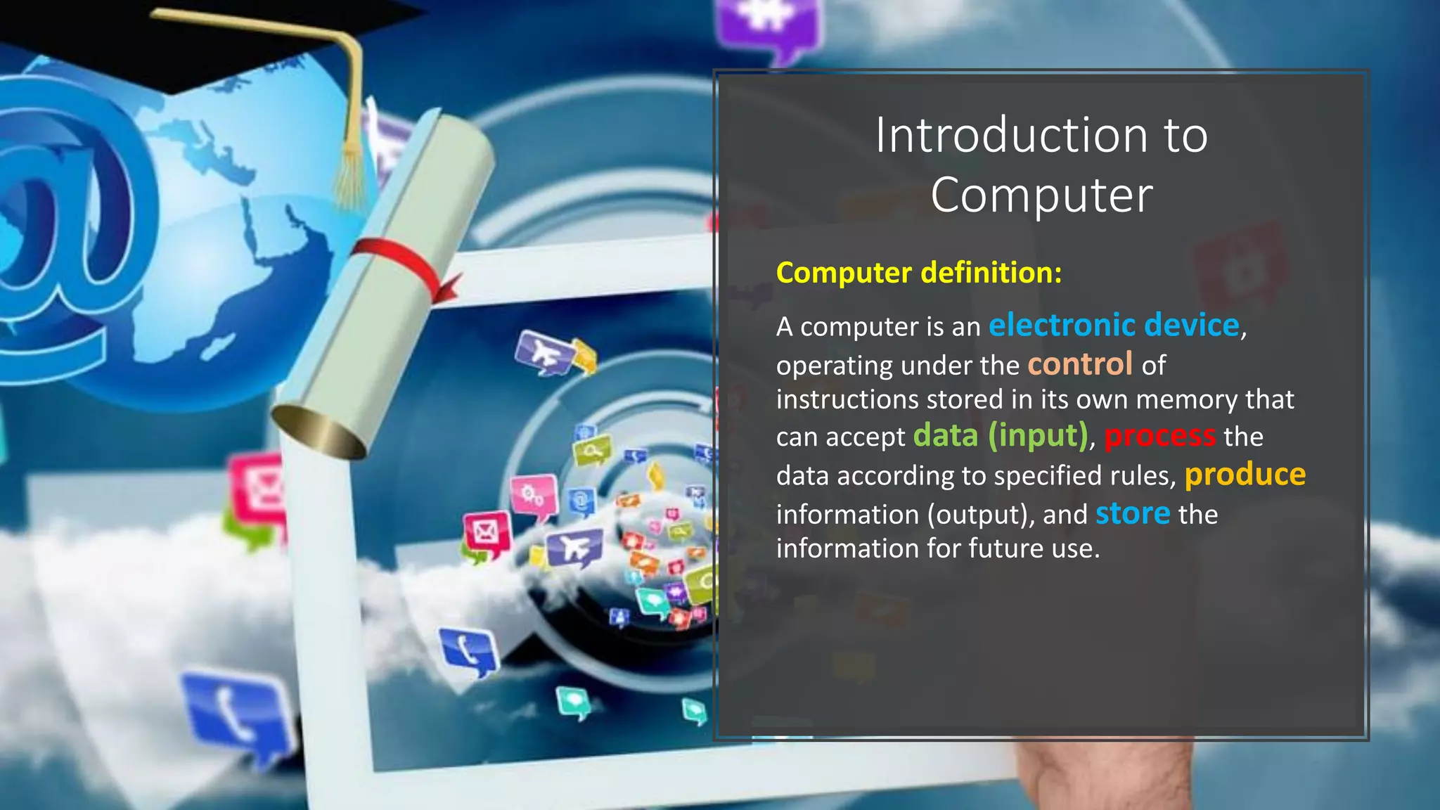 Computer Application | PPT