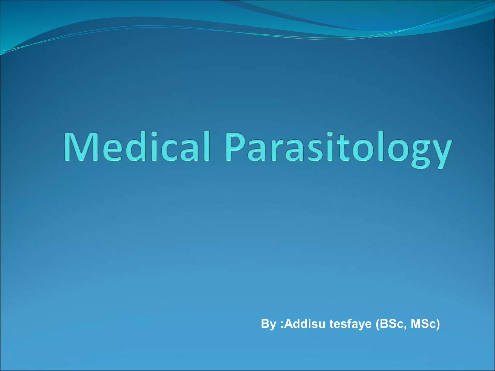 parasitology Introduction.ppt