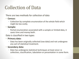 introduction to statistics | PPTX