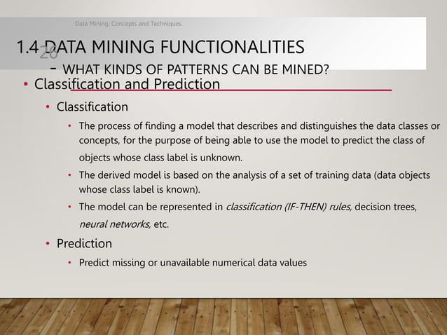 Data mining concept and methods for basic | PPT