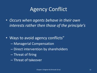 Chap 1 an overview of financial management | PPTX