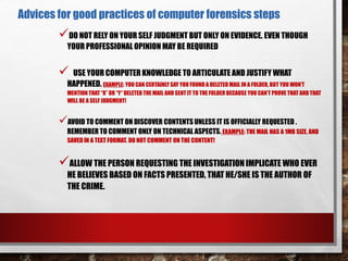Chap 1 general introduction to computer forensics | PPT | Computing ...