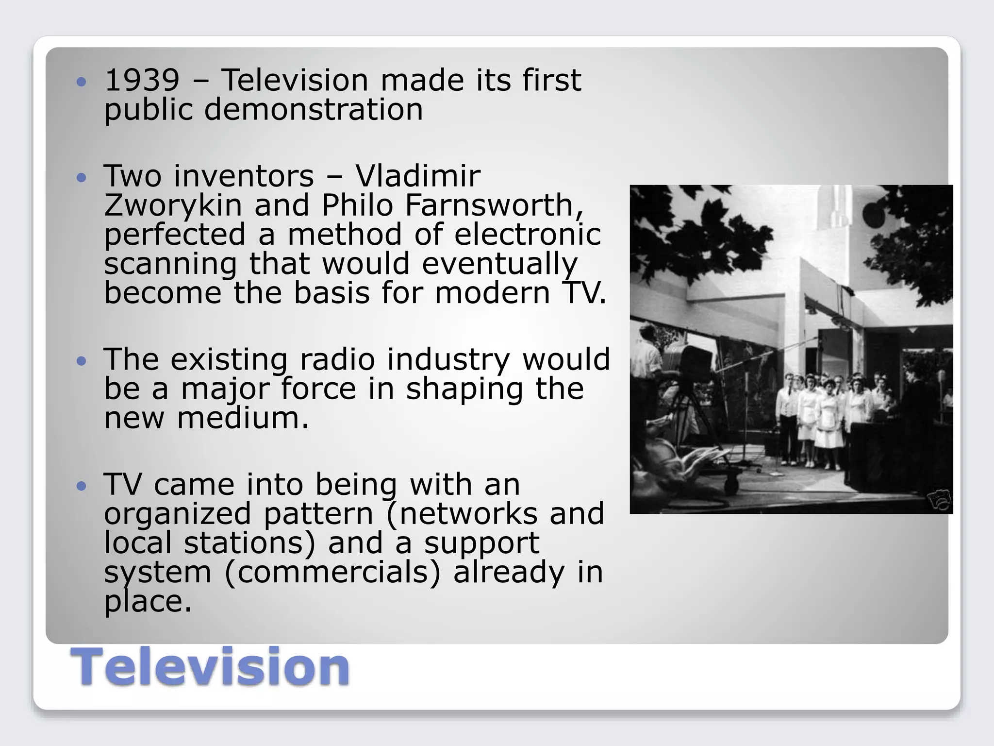 Chap 1 - History of Broadcast Media.pptx