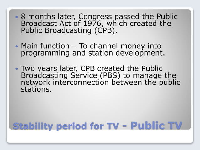 Chap 1 - History of Broadcast Media.pptx | History | Genres
