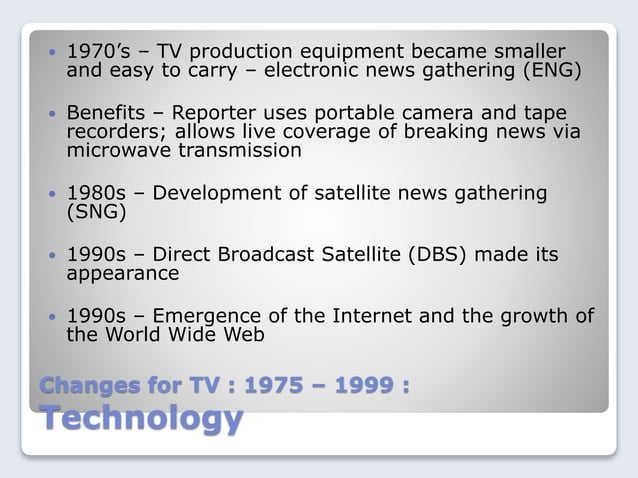 Chap 1 - History of Broadcast Media.pptx | History | Genres