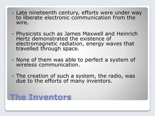 Chap 1 - History of Broadcast Media.pptx | History | Genres