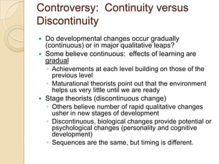 Chap 1 life span development | PPTX