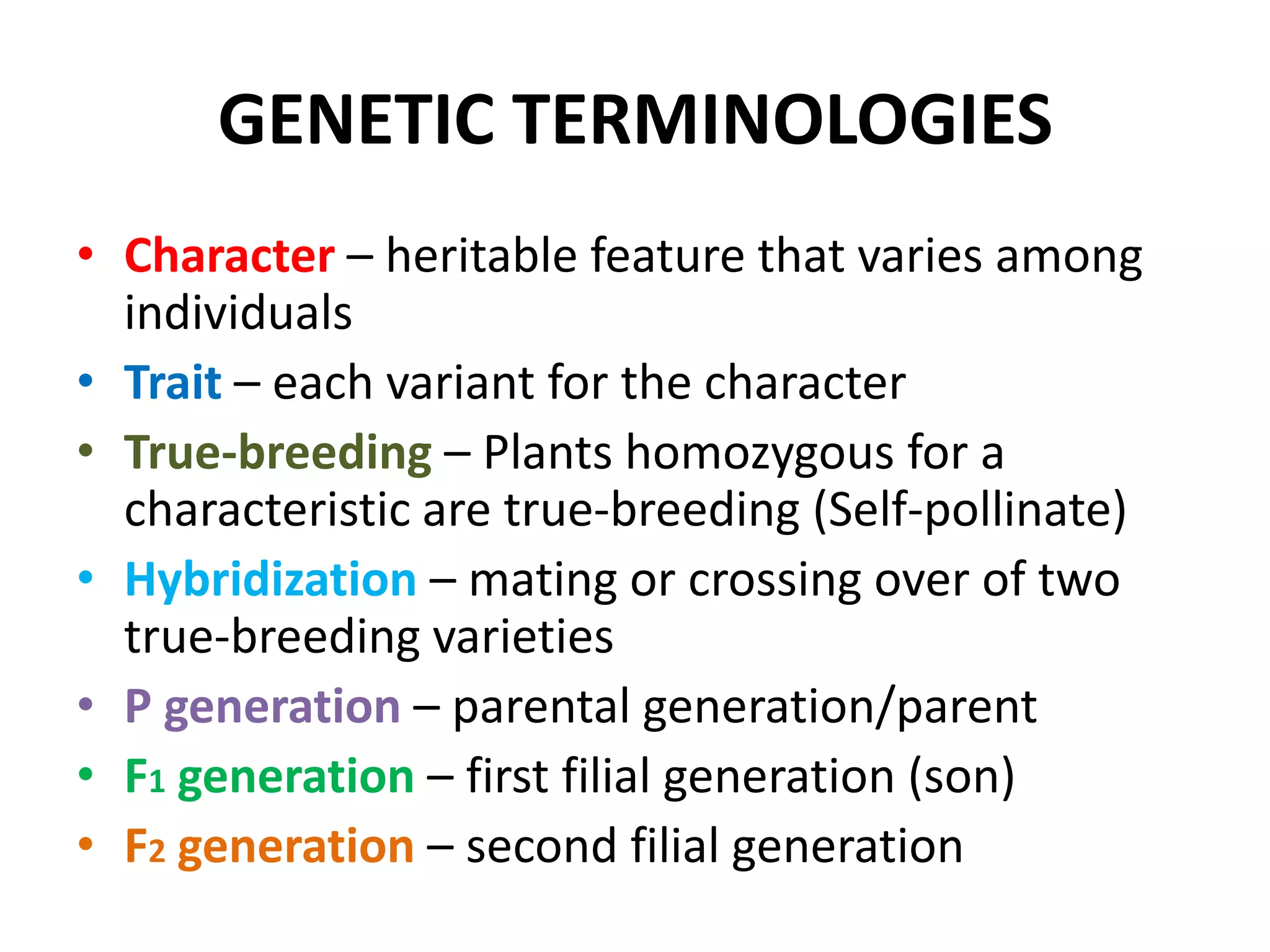 MIC150 - Chap 1 Mendelian Genetics | PPT | Free Download