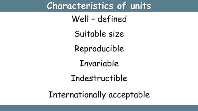 Chapter 1 - Unit s and Measurement.pptx | Physics | Science