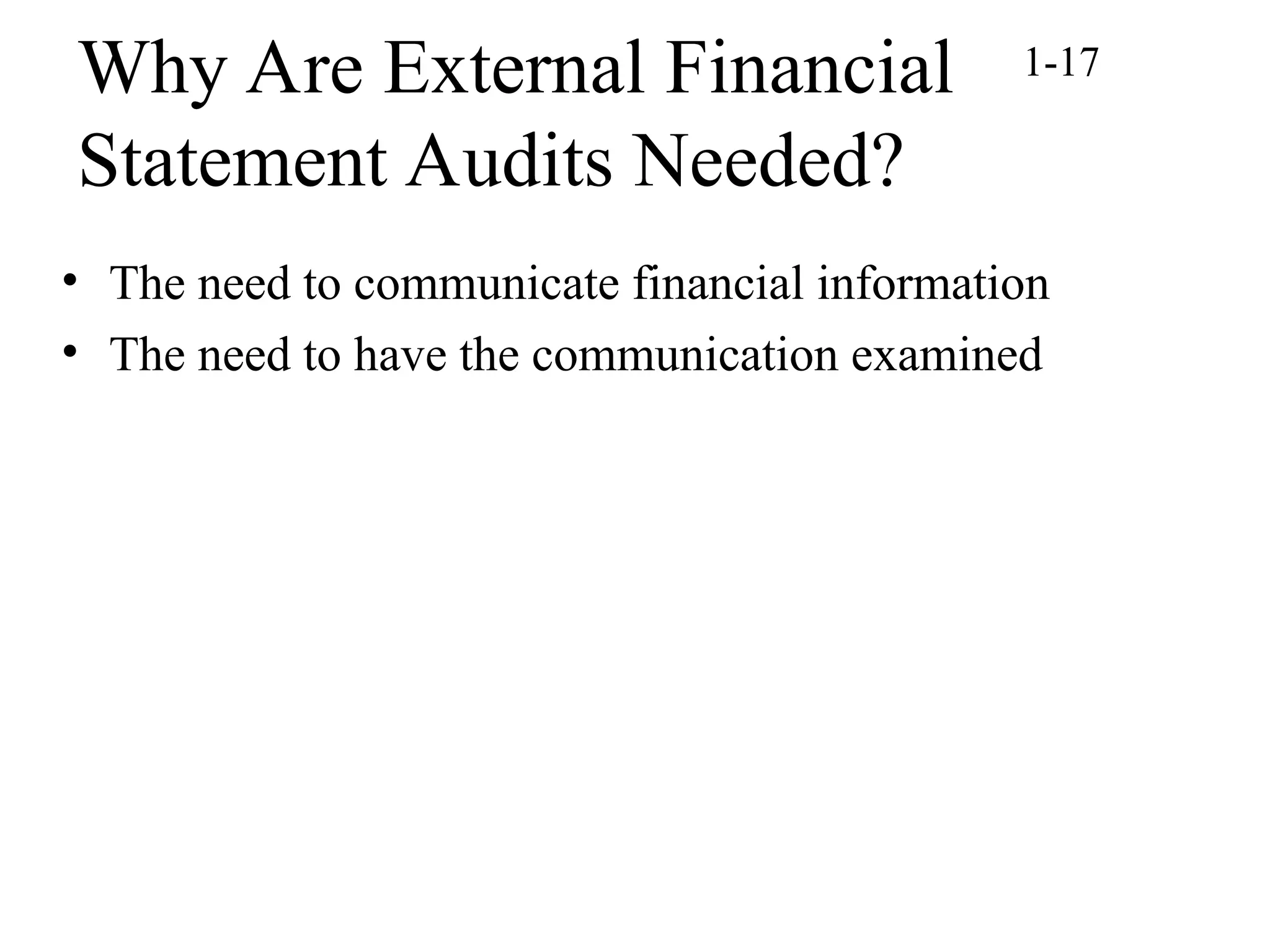 Chap 1- What is Auditing and what is Acc | PPT