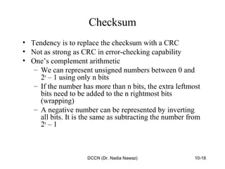 Data Link Layer| Error Detection | PPT