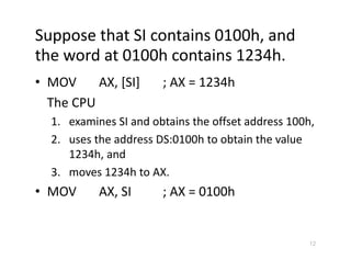 Assembly Language Programming By Ytha Yu, Charles Marut Chap 10 ( Arrays and Addressing Modes ...