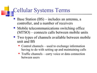 cellular wireless networks | PPT