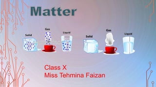 CHAPTER: MATTER | PPTX