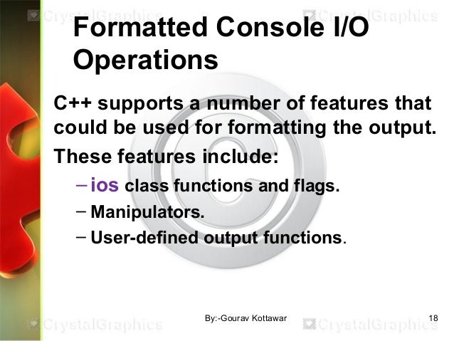 Cpp Input And Output System Basics 5131