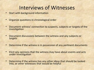 CHAP 10 Effective Interviewing and Interrogation.ppt