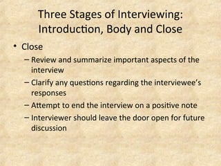 CHAP 10 Effective Interviewing and Interrogation.ppt