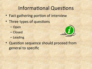 CHAP 10 Effective Interviewing and Interrogation.ppt