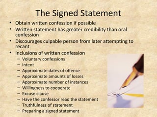 CHAP 10 Effective Interviewing and Interrogation.ppt