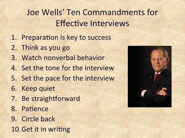 CHAP 10 Effective Interviewing and Interrogation.ppt