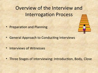 CHAP 10 Effective Interviewing and Interrogation.ppt