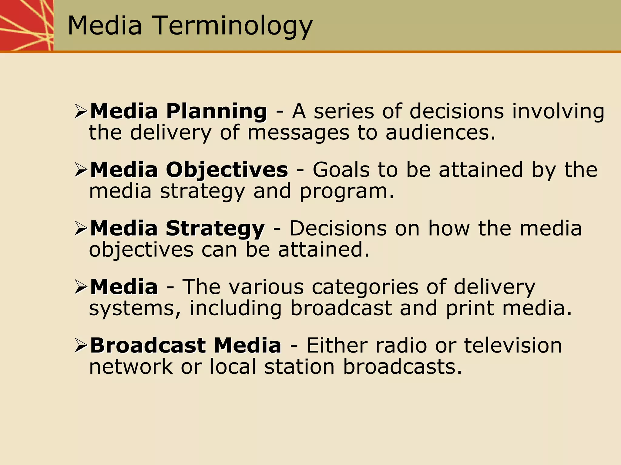 Chap10 Media Planning And Strategy | PDF