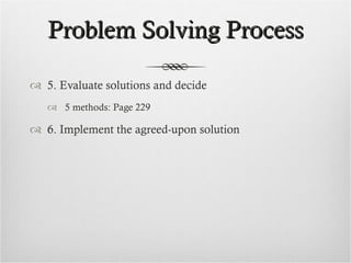 Chap10: Problem Solving in Groups | PPT