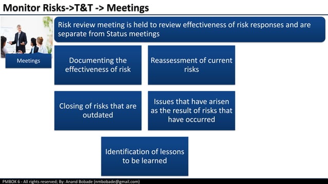 Chap 11.7 Monitor Risks | PPT