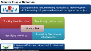 Chap 11.7 Monitor Risks | PPT