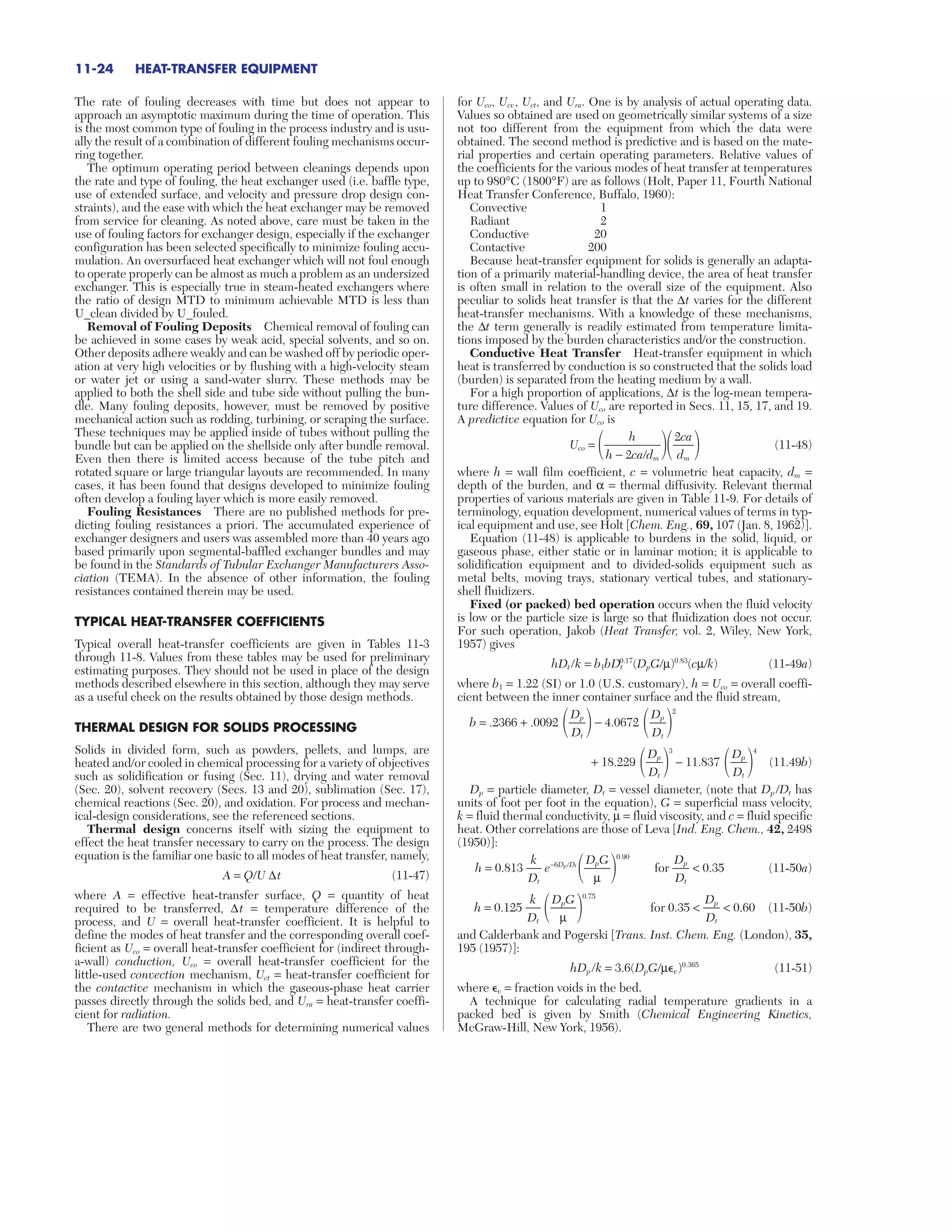 Perry’s Chemical Engineers’ Handbook 7ma Ed Chap 11 | PDF