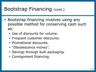 Source of capital chap11 education university.ppt