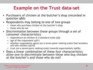 Discriminant analysis tehnik analisa Statistika Chap11.ppt
