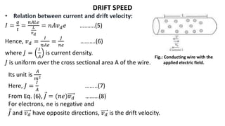 Chap 11 - ELECTRIC CURRENT THROUGH CONDUCTOR.pptx